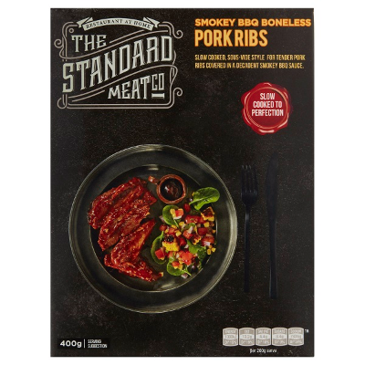 University Meat | The Standard Meat Co Smokey Boneless Pork Ribs 400g